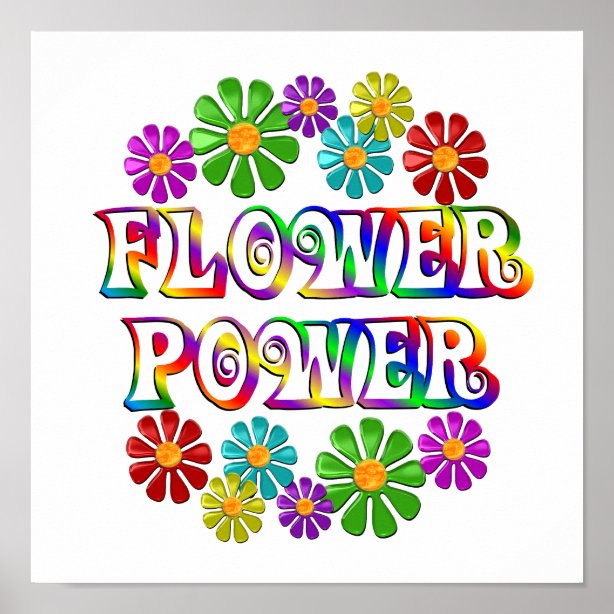 Flower Power Posters & Tryck | Zazzle.se