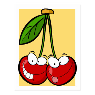 Tecknade Figurer Vykort